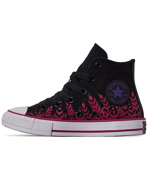 Converse Little Girls Converse Frozen 2 Chuck Taylor All Star Hi Top ...