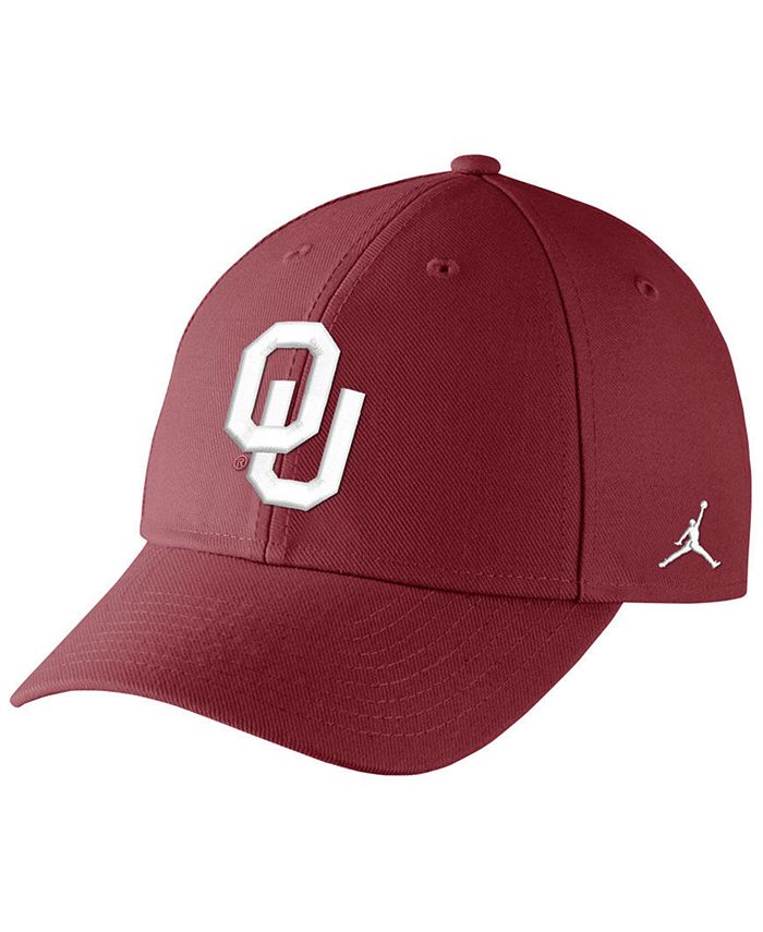 Jordan Big Boys Oklahoma Sooners Logo Adjustable Cap - Macy's