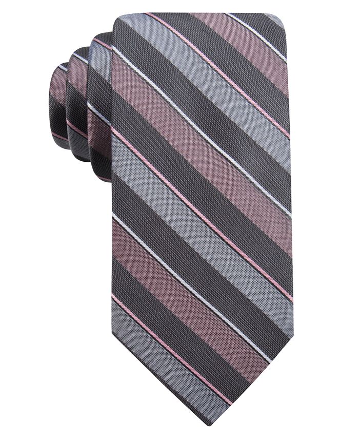 Ryan Seacrest Distinction Men's Bragg Slim Stripe Tie, Created for Macy ...