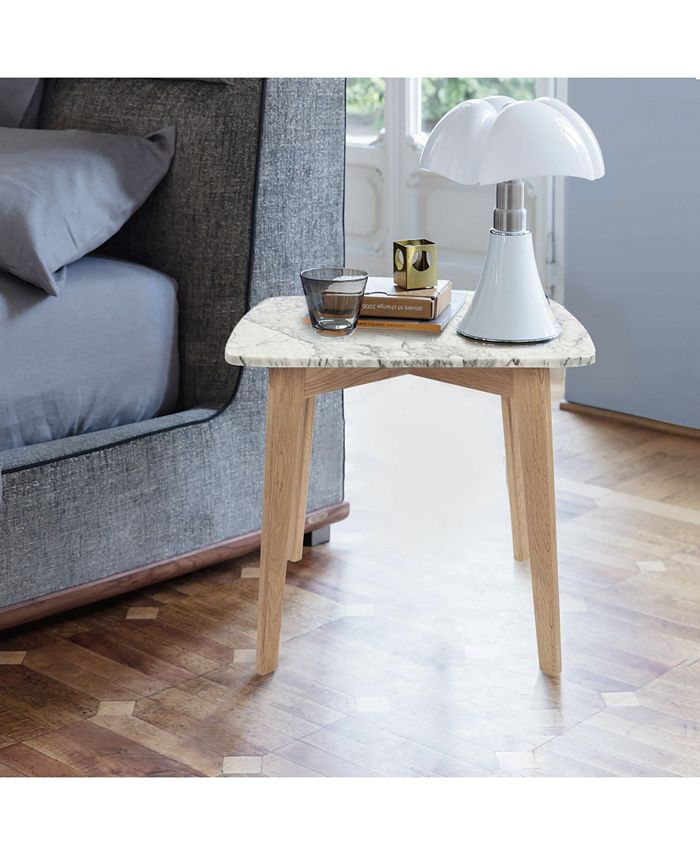 Cenports Cima Rectangular Side Table - Macy's