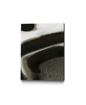 Giant Art 14" x 11" Midnight Abstract II Museum Mounted Canvas Print ...