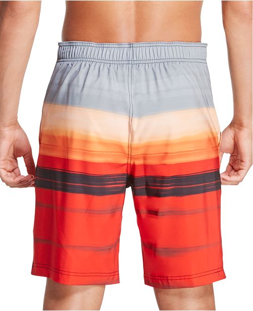 Speedo Mens Bondi Ombré Gradient Stripe 2 Way Stretch Upf 50 20
