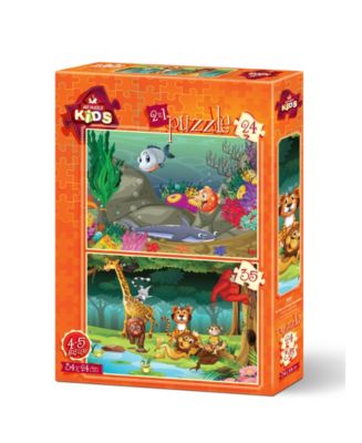 Art Puzzle Heidi Puzzles Land Sea Characters Children's Jigsaw Puzzle ...