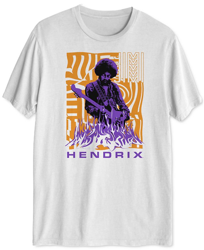 Hybrid Jimi Hendrix Men's Graphic T-Shirt - Macy's