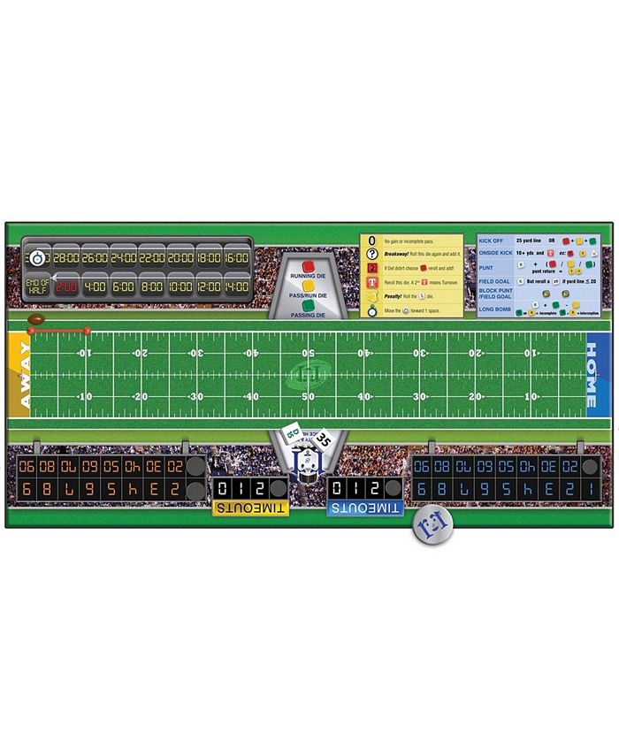 MasterPieces Puzzles R&R Games 1st Roll Football Dice Rolling Board ...