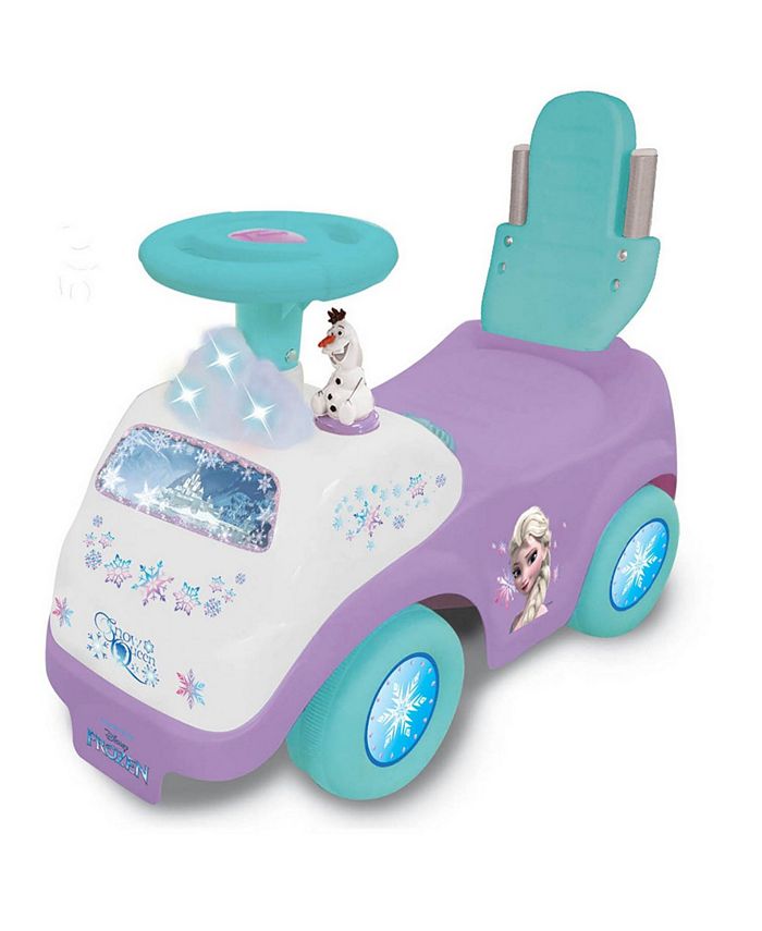 Kiddieland Disney Frozen Elsa The Snow Queen 3-In-1 Activity Ride-On ...