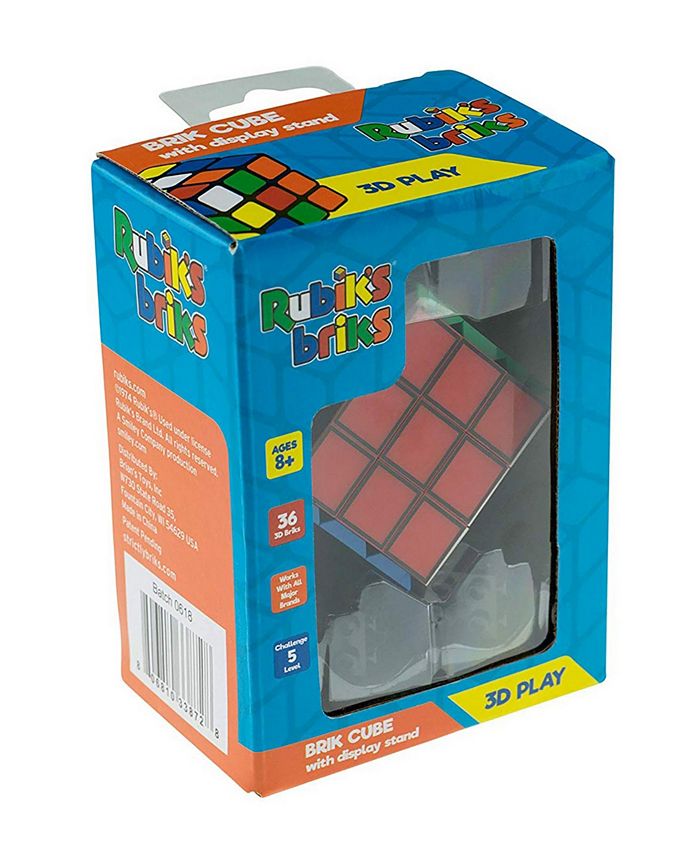 Strictly Briks Rubik's Briks 3D Construction Play Set - 92 Pieces ...