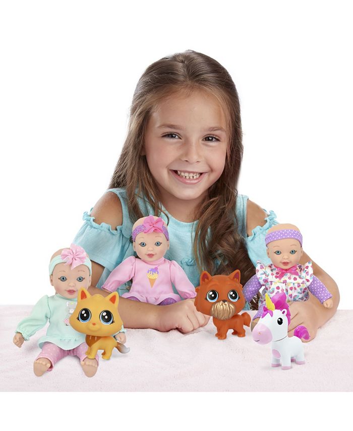 Redbox New Adventures Little Sweeties Pets Toy Baby Doll Play Set - Macy's