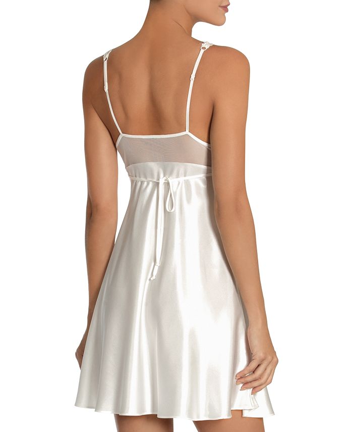 Linea Donatella Lace Charmeuse Chemise Nightgown & Reviews - All ...
