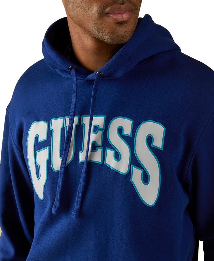 GUESS Men's Logo Graphic Hoodie - Macy's