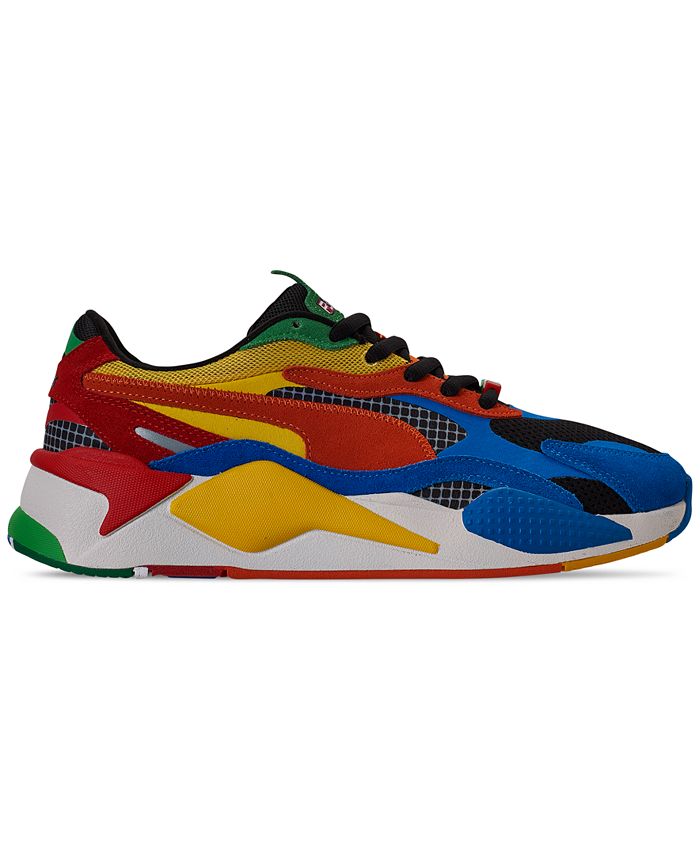 Puma Men's RS-X3 Rubik's Cube Casual Sneakers from Finish Line - Macy's