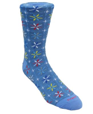 Duchamp London Men's Geo Floral Design Dress Sock - Macy's