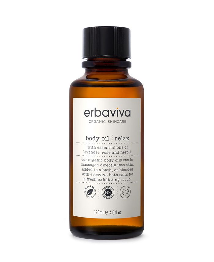 Erbaviva Relax Body Oil, 4 fl oz - Macy's