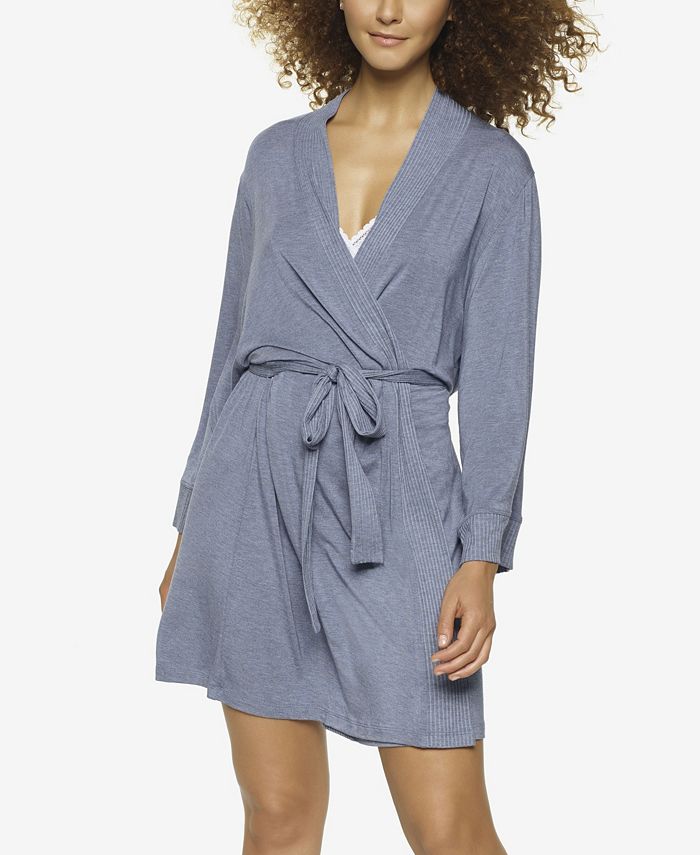Jezebel Modal Wrap Robe - Macy's