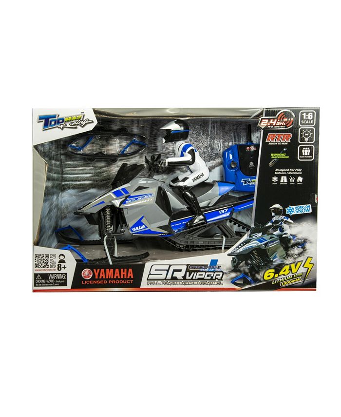 Kidz Tech Radio Control Yamaha Snowmobile with Figure - Macy's