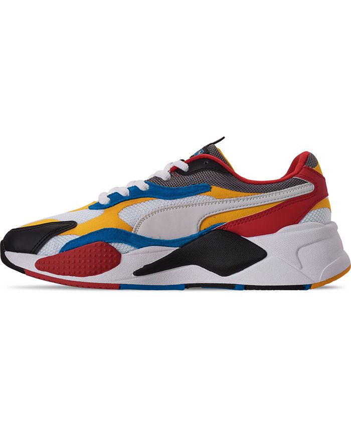 Puma Men's RS-X3 Puzzle Casual Sneakers from Finish Line - Macy's