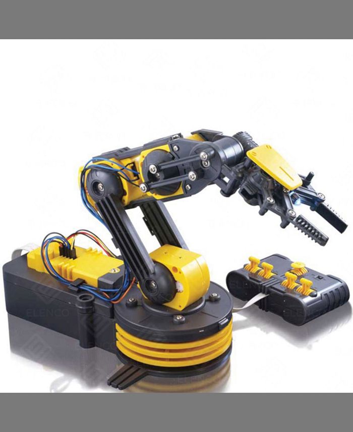 Redbox Teach Tech Robotic Arm Wire Controlled Robotic Arm Kit Stem ...