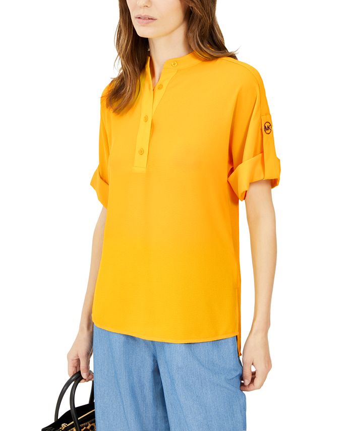 Michael Kors Petite Utility Top - Macy's