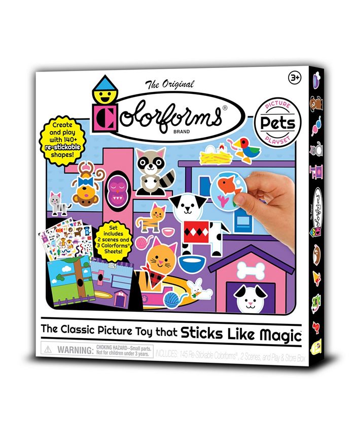 Colorforms Picture Play Set - Pets - The Classic Picture Toy That ...