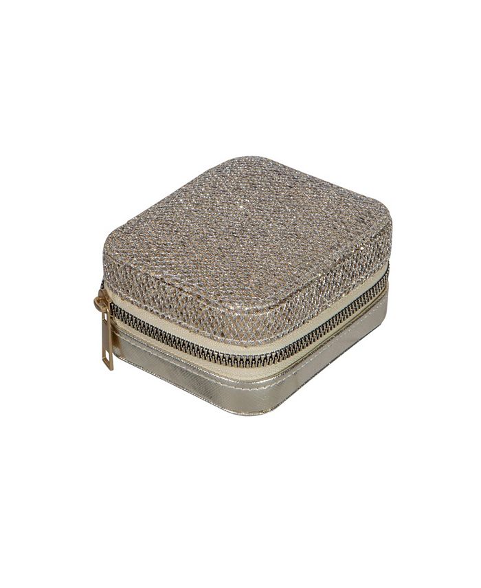 Ruby + Cash Sequin Mini Zippered Travel Jewelry Organizer Box - Macy's