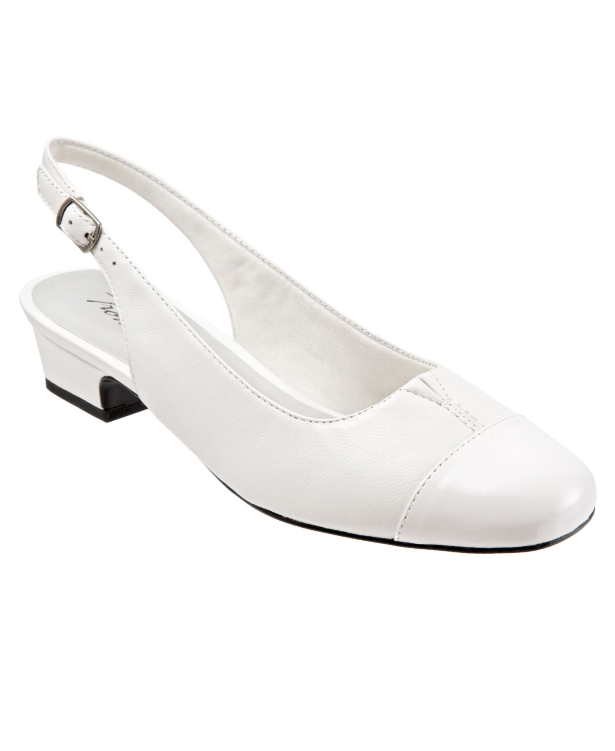 Click here for Trotters Dea Pump - White prices