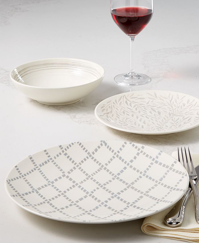 Lenox Textured Neutrals Dinnerware Collection - Macy's