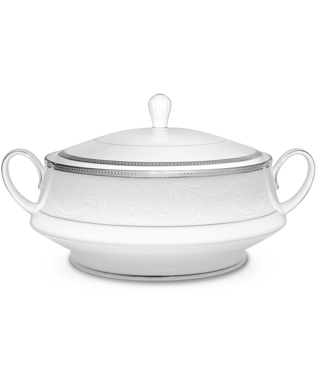 Click here for Noritake Regina Platinum Covered Vegetable Bowl  4... prices