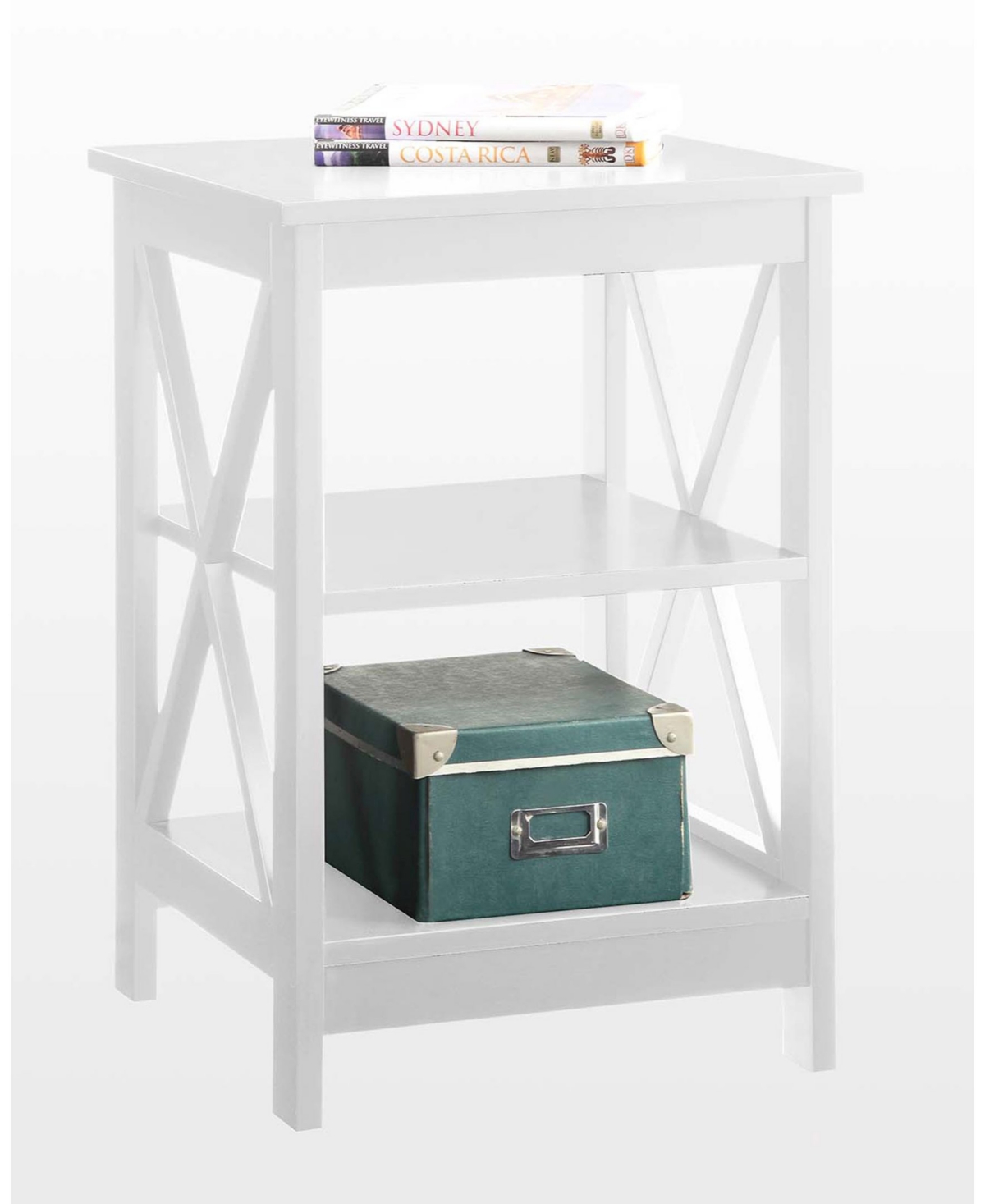 Click here for Convenience Concepts Oxford End Table - White prices