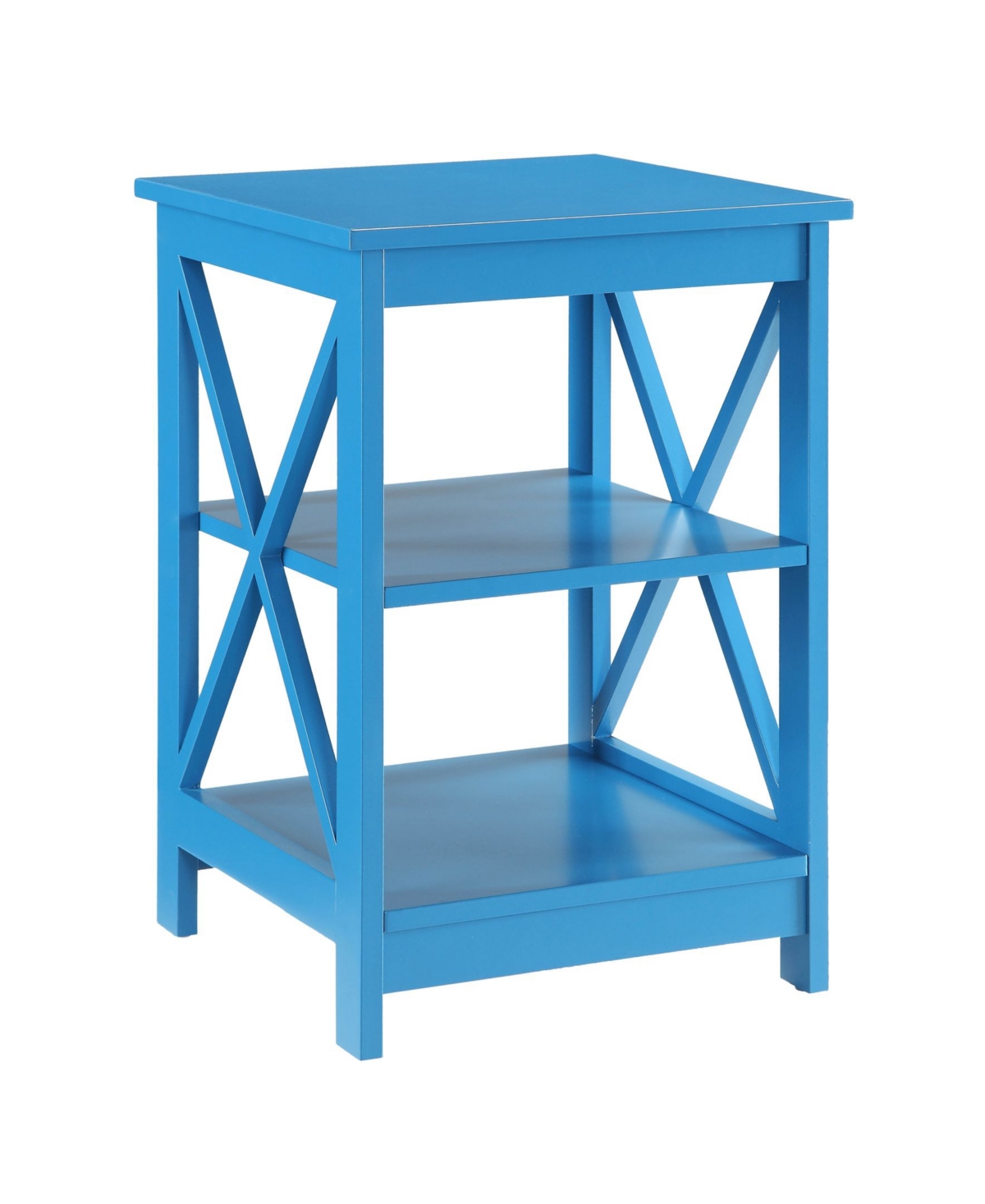 Click here for Convenience Concepts Oxford End Table - Blue prices