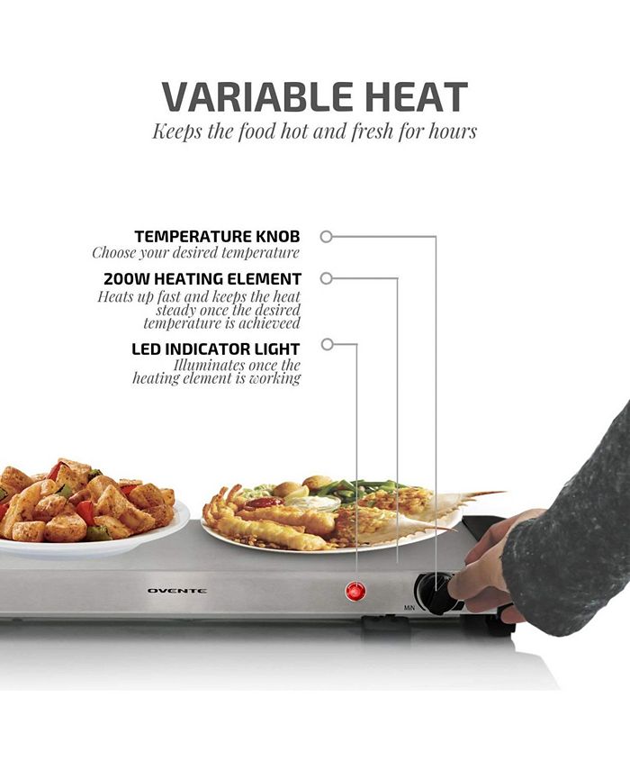 OVENTE Electric Warming Tray - Macy's