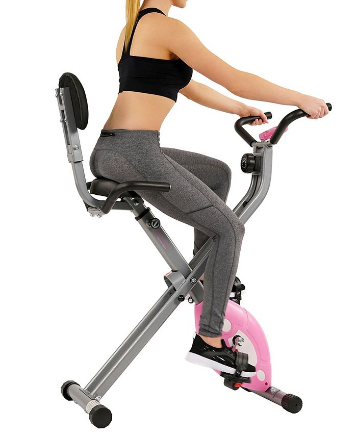 Sunny Health & Fitness Folding Recumbent Bike - Macy's
