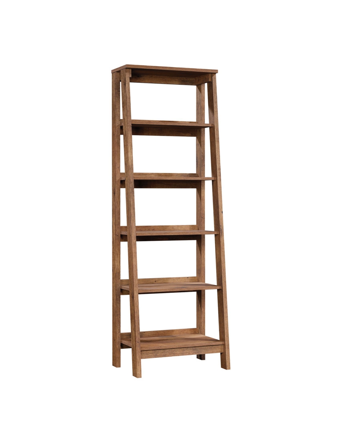 Click here for Sauder Trestle 5 Shelf Bookcase - Vintage oak prices