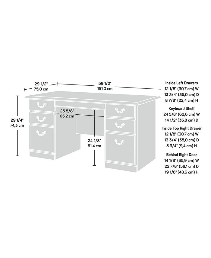 Sauder Heritage Hill Computer Desk - Macy's