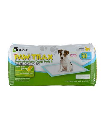 Richell Paw Trax Doggy Pads - 50 Count - Macy's