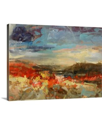 GreatBigCanvas 40 in. x 30 in. "Landscape Study" by Jodi Maas Canvas ...