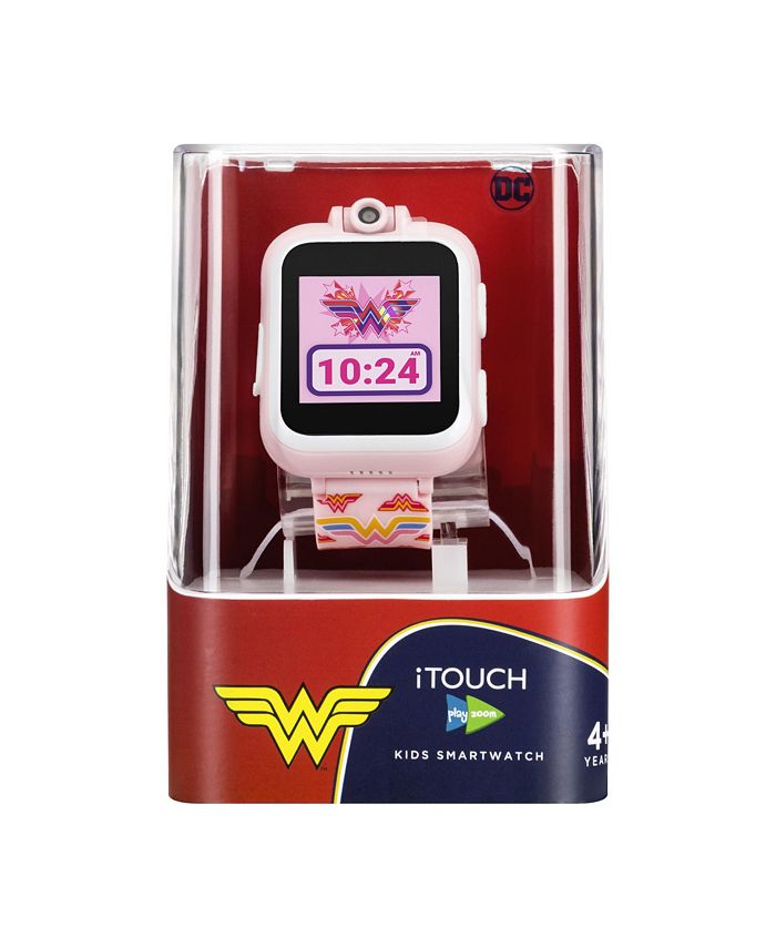 iTouch Kids PlayZoom DC Comics Blush Wonder Woman Symbol Strap ...