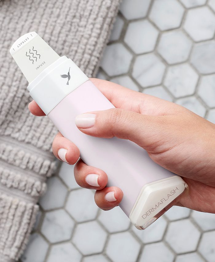 DERMAFLASH Dermapore Ultrasonic Pore Extractor Serum Infuser - Macy's