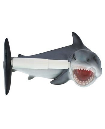 Design Toscano Shark Attack Bathroom Toilet Paper Holder - Macy's