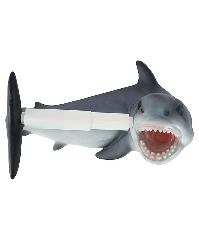Design Toscano Shark Attack Bathroom Toilet Paper Holder - Macy's