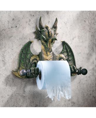 Design Toscano Bath Tissue Tyrant: Commode Dragon - Macy's