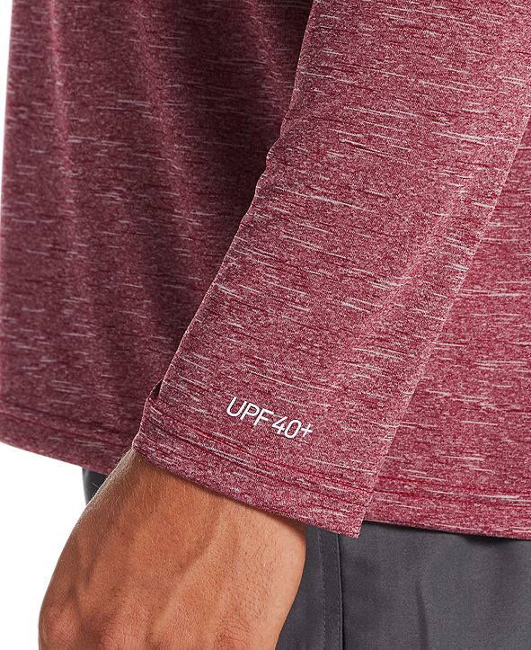 Nike Men's Heather Hydroguard Long Sleeve Swim T-Shirt & Reviews ...