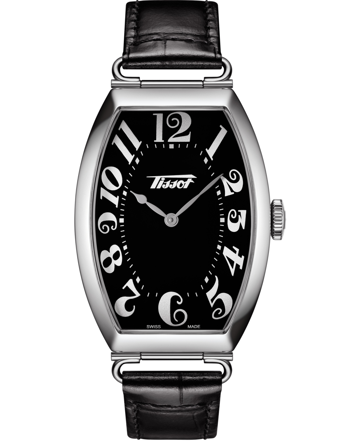 Click here for Tissot Unisex Swiss Heritage Porto Black Leather S... prices