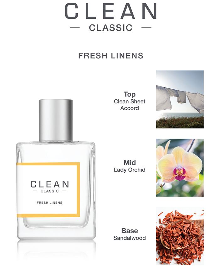 CLEAN Fragrance Classic Fresh Linens Fragrance Spray, 1-oz. - Macy's