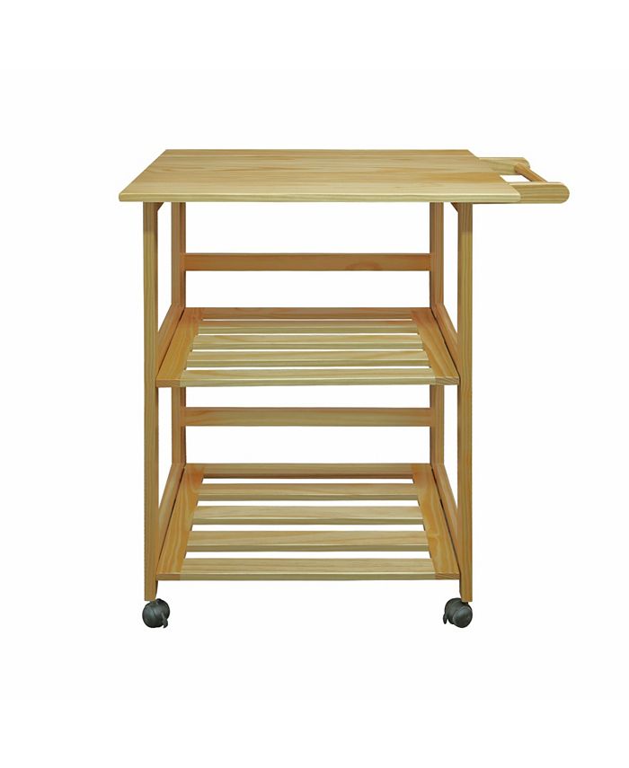 Yu Shan Trek Folding Kitchen Cart - Macy's