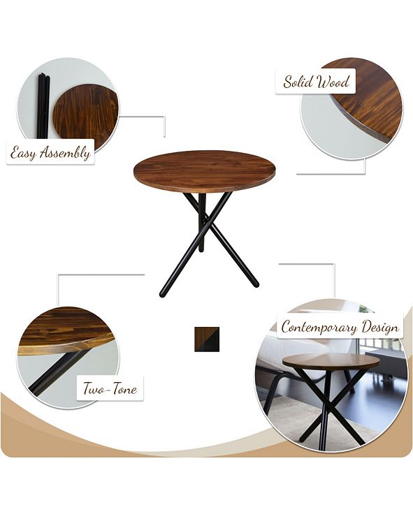 Yu Shan Cadenza Modern End Table & Reviews - Furniture - Macy's