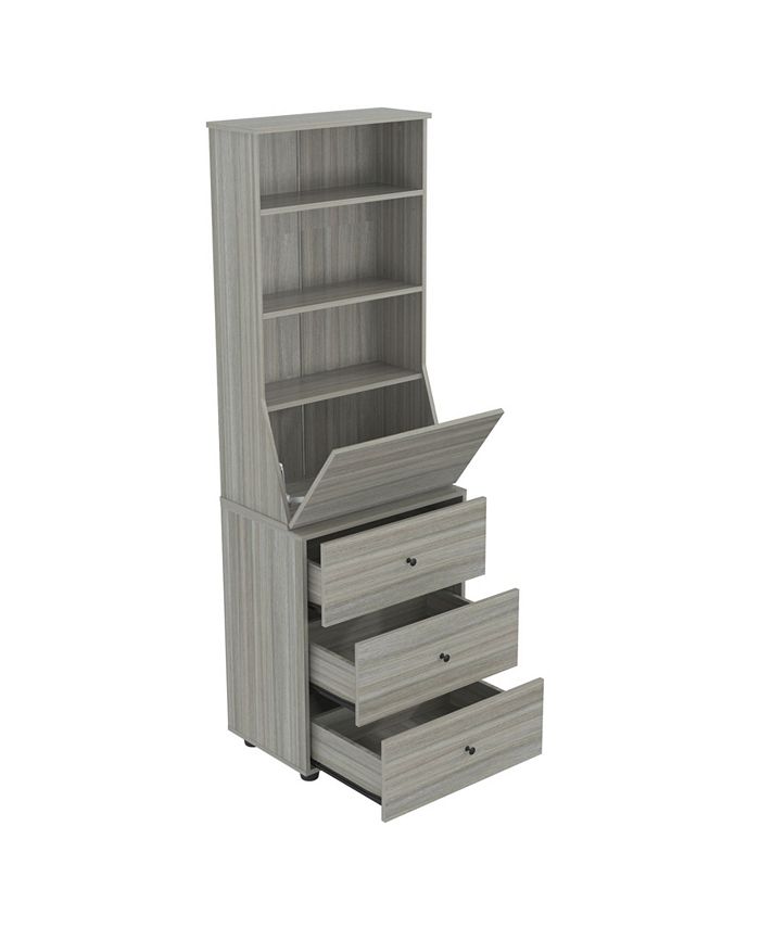 Inval America 3-Shelf Bookcase - Macy's