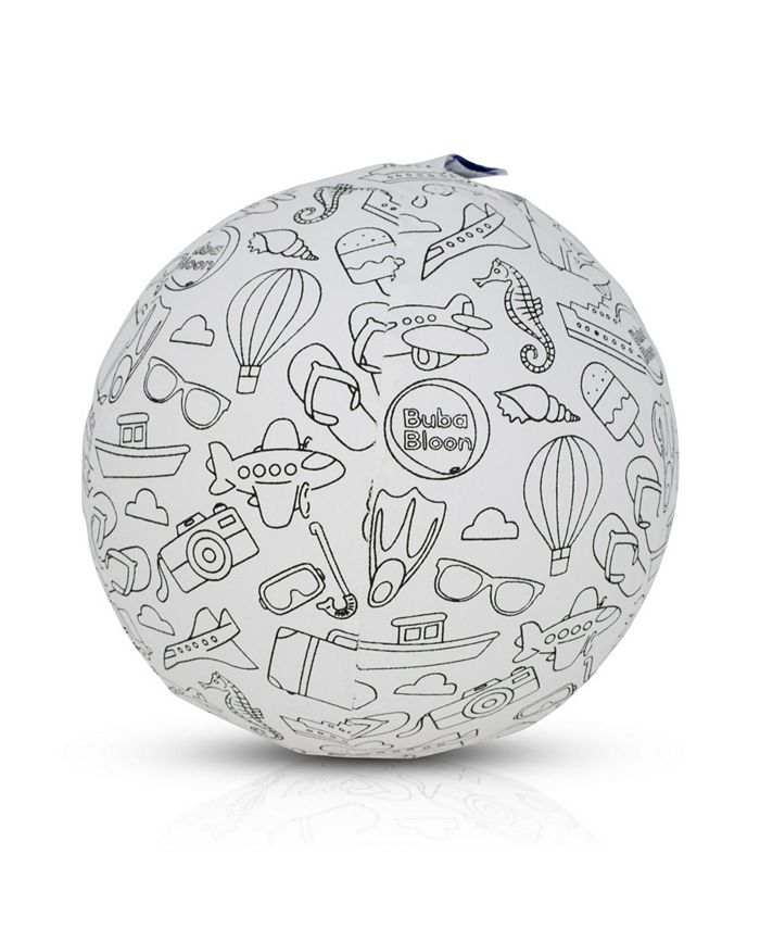 BubaBloon Color in Travel Design Cotton Balloon Cover With Washable ...