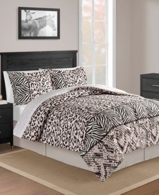 Safari Blush 8 Pc. Comforter Sets, Created for Macy's - Macy's