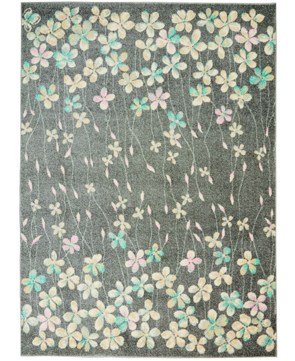 Click here for Long Street Looms Peace PEA04 6 x 9 Area Rug - Gra... prices