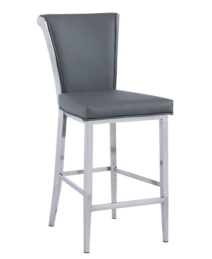 Chintaly Joy Flare Back Counter Stool - Macy's